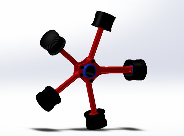 radial-engine Design - download free 3D model by pranabn - Cad Crowd