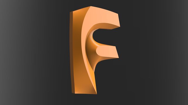Fusion-360-logo - download free 3D model by Vimalgeorge10 - Cad Crowd