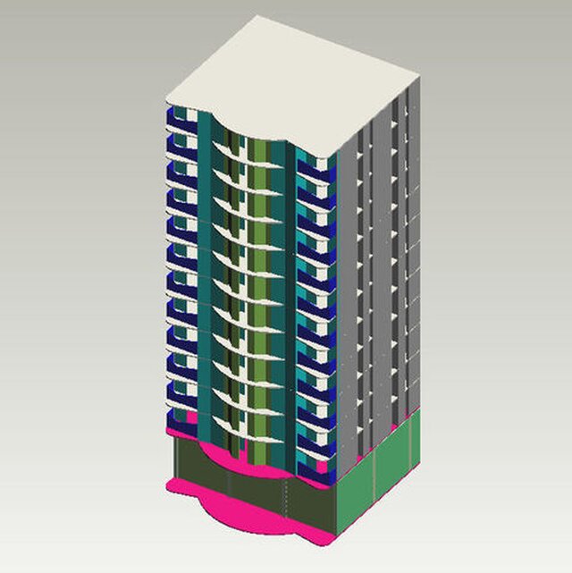 Building Design - download free 3D model by Irfan - Cad Crowd