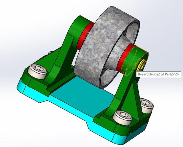 3D Machine Parts - download free 3D model by huzaifa - Cad Crowd