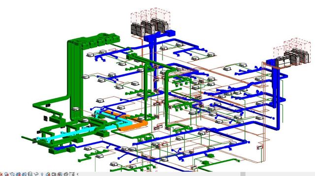 HAVC BIM Model - download free 3D model by stenlyr - Cad Crowd