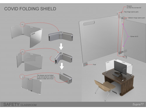 COVID-19 Classroom Safety and 3D Product Design Challenge (open-source ...